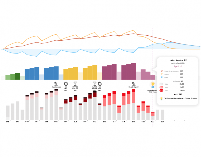 Planification d'entraînement - période, macrocycle, mésocycle ...
